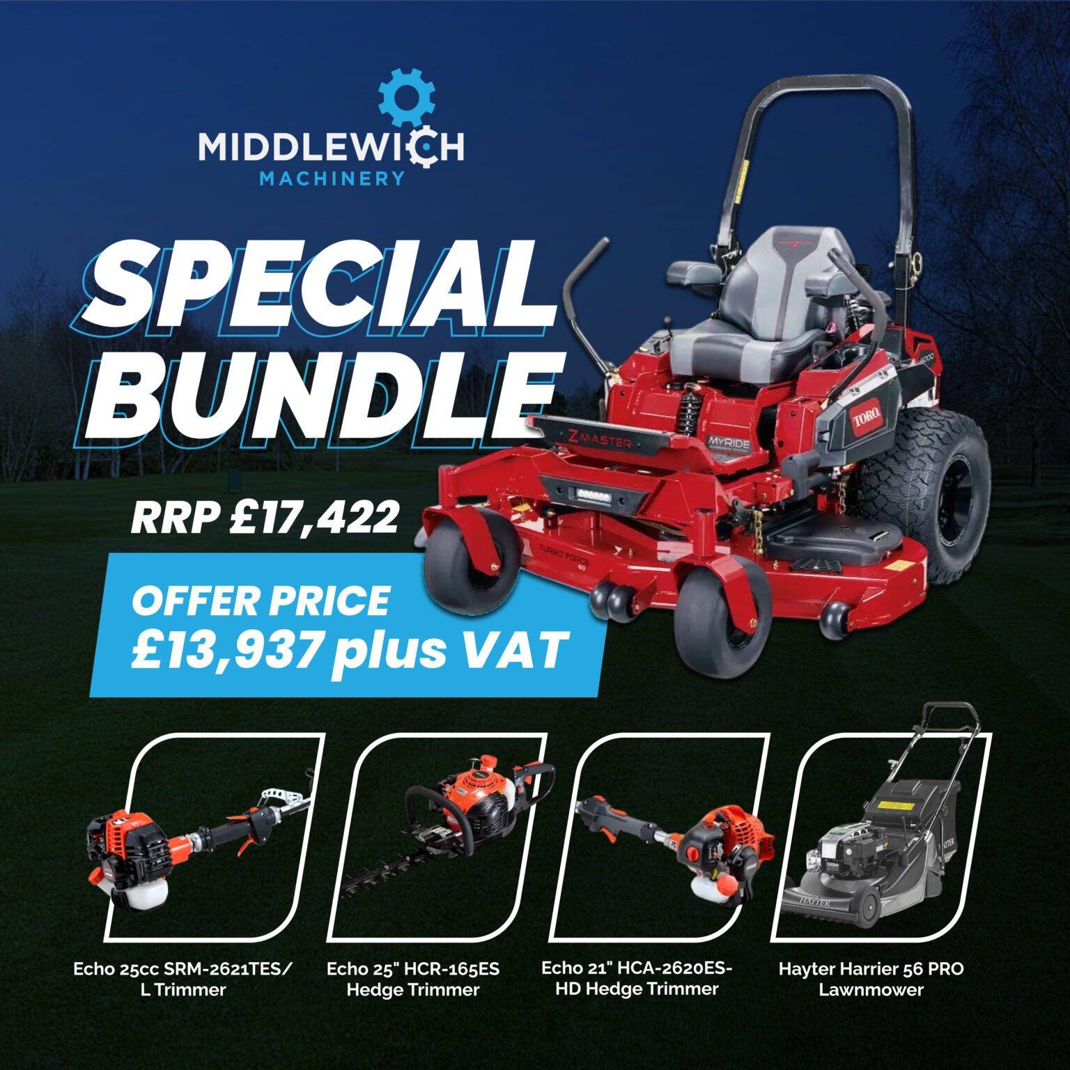 Groundcare Machinery Sales & Repair | Middlewich Machinery